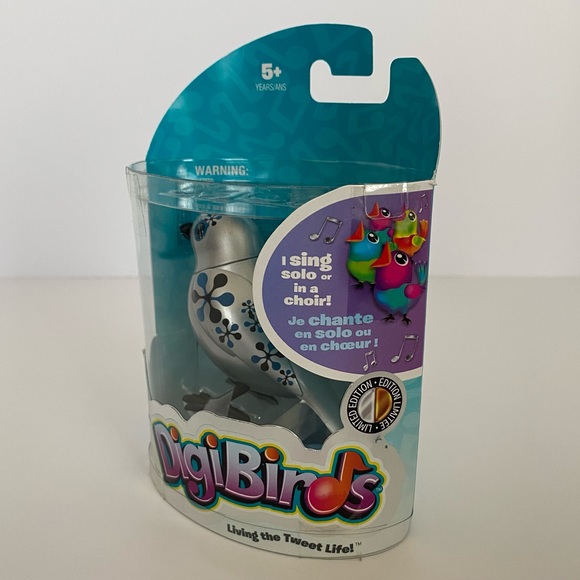 DigiBirds | Toys | Digibirds Silver Limited Edition Singing Bird | Poshmark